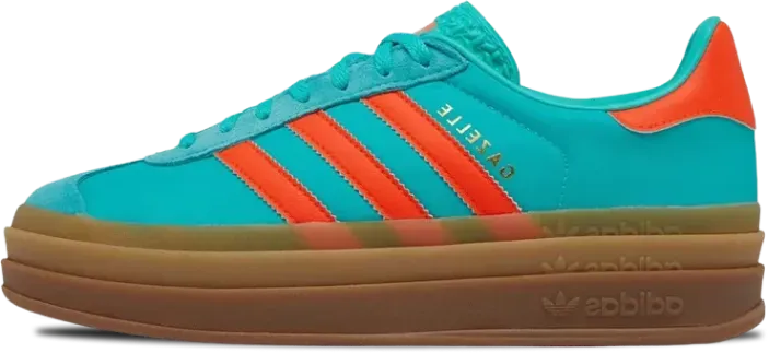 Adidas Gazelle Bold "MINT RUSH IMPACT ORANGE"- IG4386