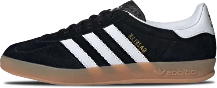Adidas Gazelle Indoor "BLACK WHITE GUM" - JI2060