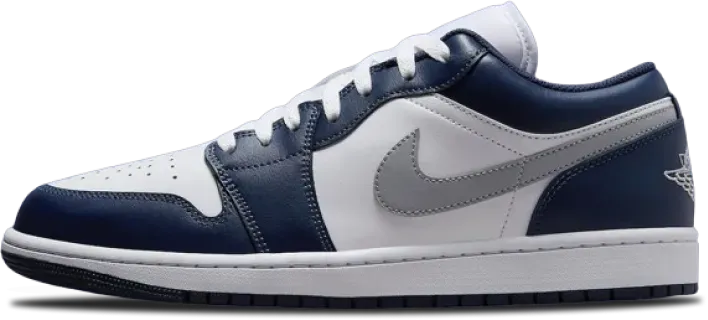 Air Jordan 1 Low "MIDNIGHT NAVY"- 553558-141