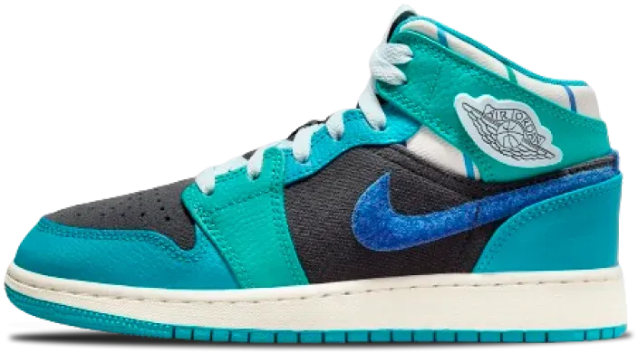Air Jordan 1 Mid GS "GLACIER BLUE"- FJ9482-004