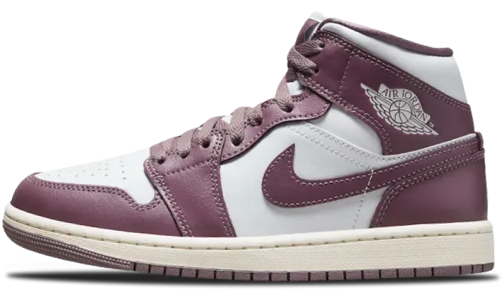 Air Jordan 1 Mid WMNS "SKY J MAUVE"- BQ6472-050