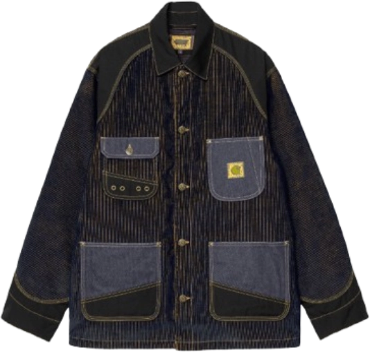 Nicholas Daley x Carhartt WIP OG Chore Coat "DARK NAVY MUSTARD ...