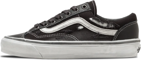 Vans Old Skool 36 Vibram Distressed "BLACK"- VN000D2GSLV1