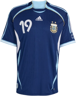 adidas Argentina Away Jersey 2006 "MESSI"- JN3709