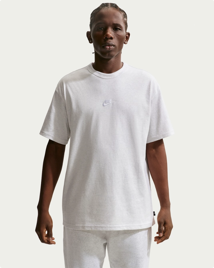 Nike Sportswear Premium Essentials T-Shirt "BIRCH HEATHER"- IH1121-051