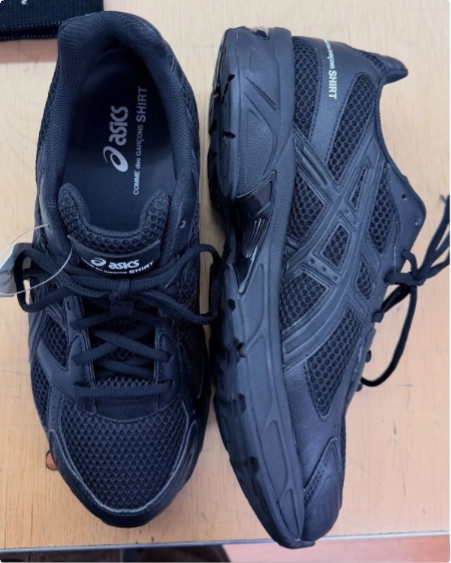 CDG SHIRT x ASICS GEL-1130 "BLACK"