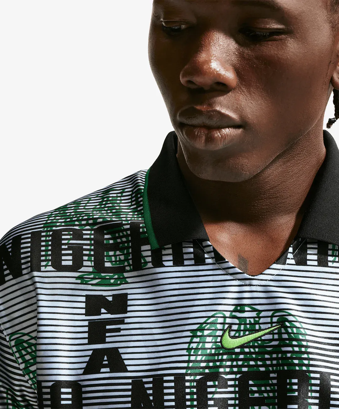 Nike Energy Dri-FIT Short-Sleeve Football Top "Nigeria"- IH1278-100