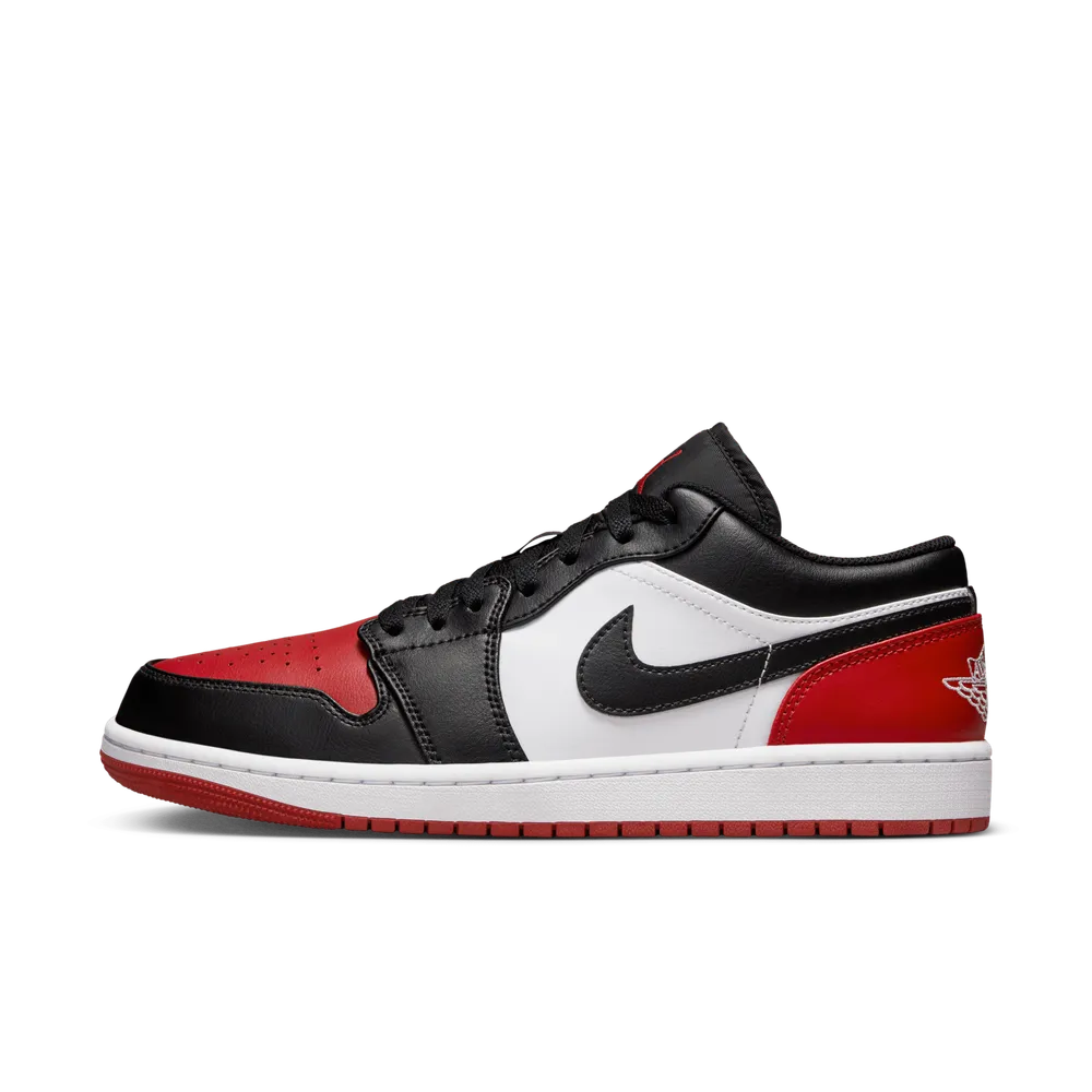 Air Jordan 1 Low "BRED TOE 2.0"- 553558-161