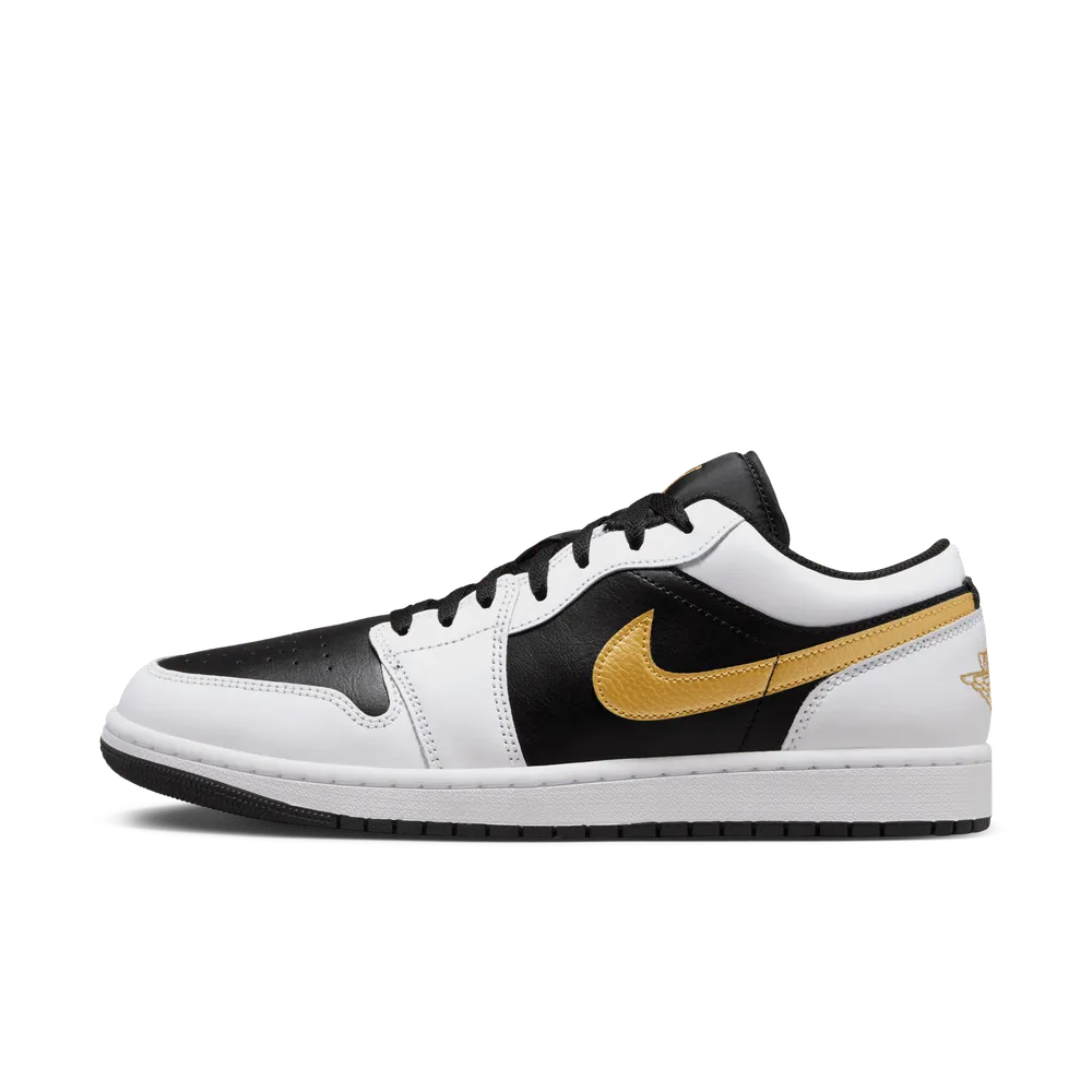 Air Jordan 1 Low "METALLIC GOLD"- 553558-172