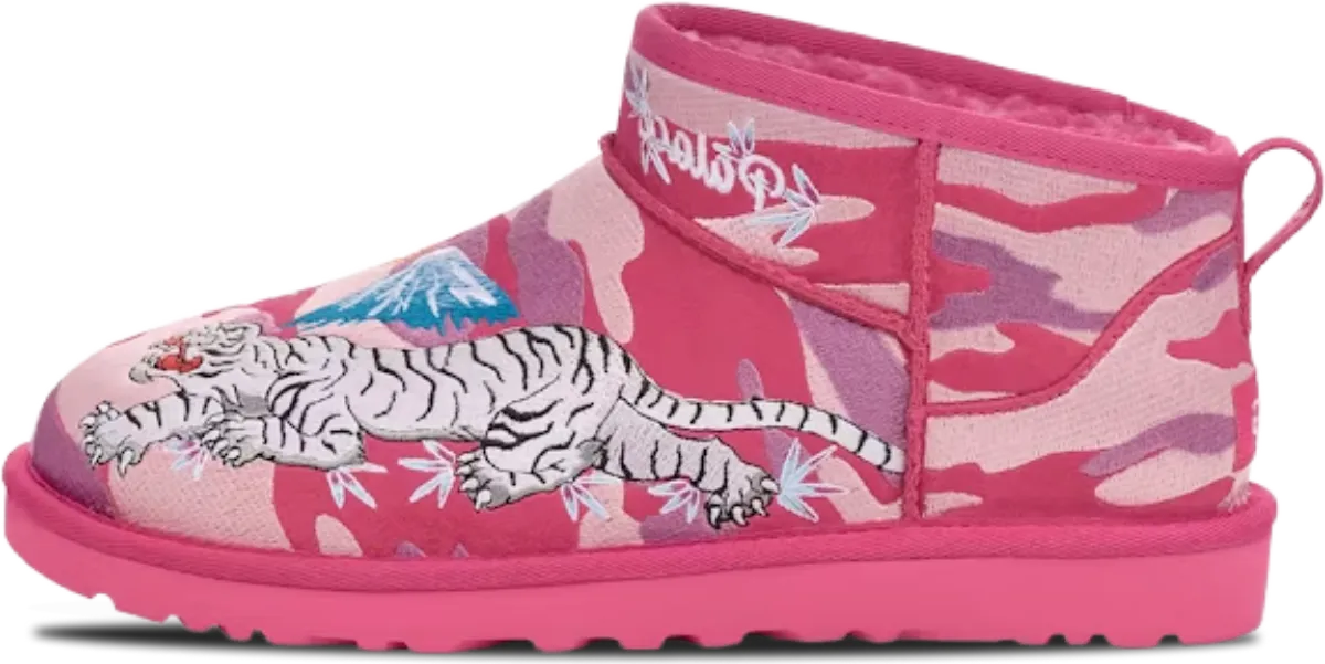 Palace x UGG Classic Ultra Mini Boot "PINK CAMO"- 1172071-PKC