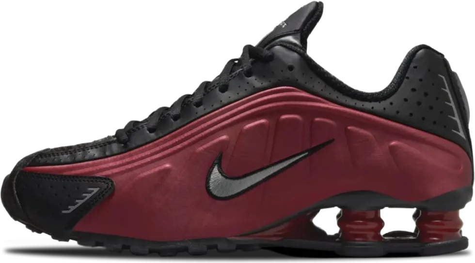 Nike Shox R4 "BLACK TEAM RED"- AR3565-009