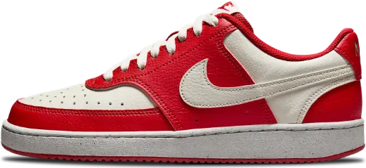 Nike Court Vision Low Next Nature "SAIL UNIVERSITY RED"- DH3158-602