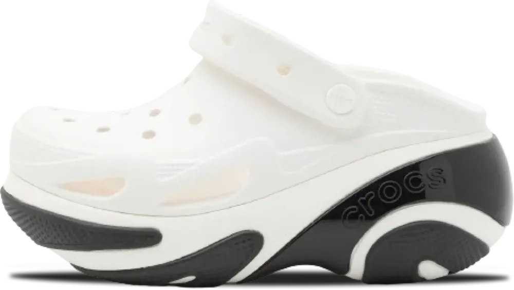 Crocs Bubble Crush Clog "WHITE"