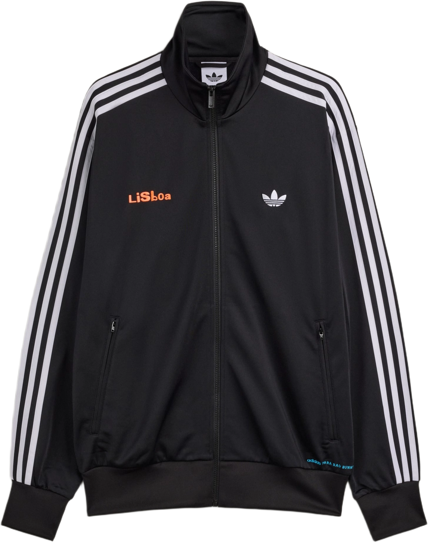 Bad Bunny x adidas Firebird Track Top Lisboa "Black"- LG9070