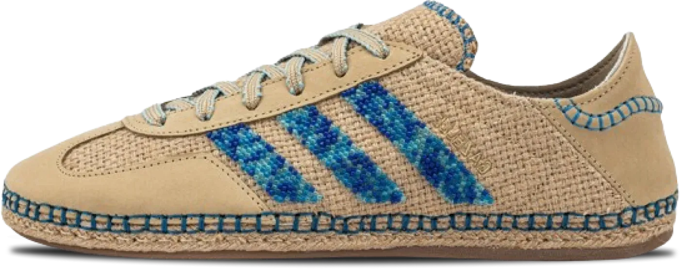 CLOT x adidas Gazelle "LINEN KHAKI LIGHT BLUE" - IH3641