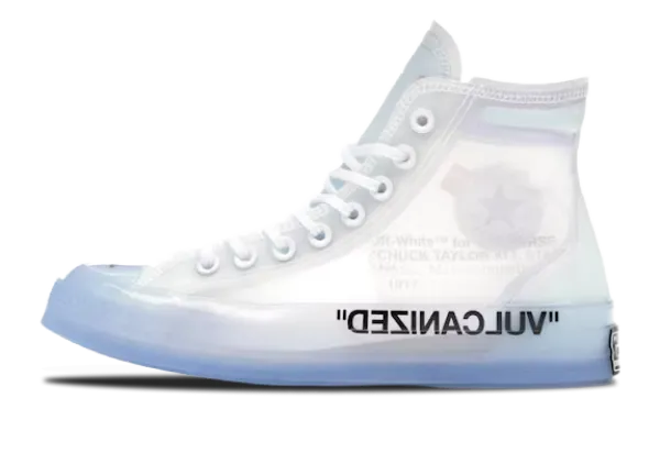 Off-White x Converse Chuck Taylor All Star Vulcanized Hi "THE TEN"- 162204C