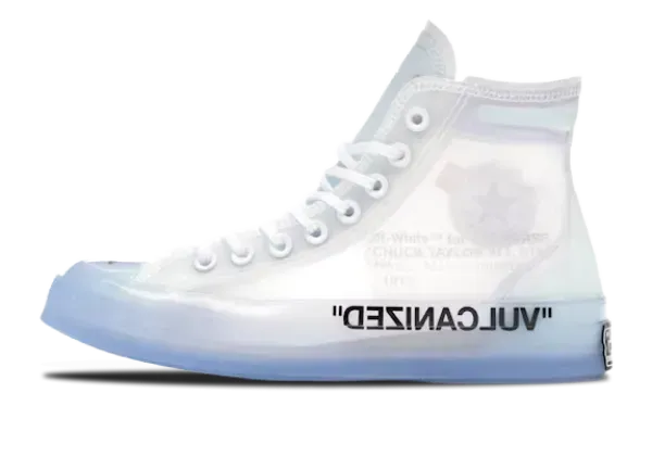 Off-White x Converse Chuck Taylor All Star Vulcanized Hi "THE TEN"- 162204C