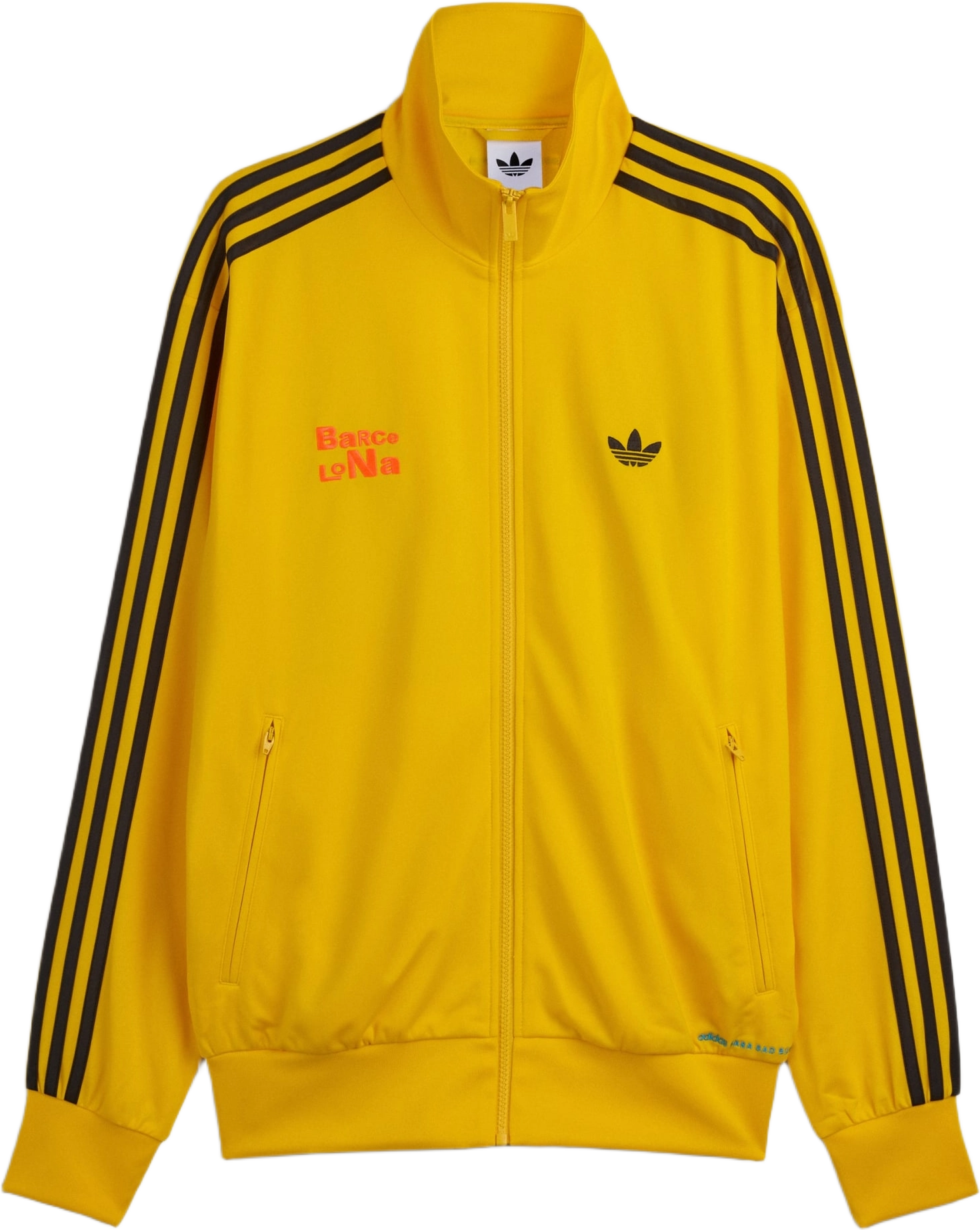Bad Bunny x adidas Firebird Track Top Barcelona "Eqt Yellow"- LG9054