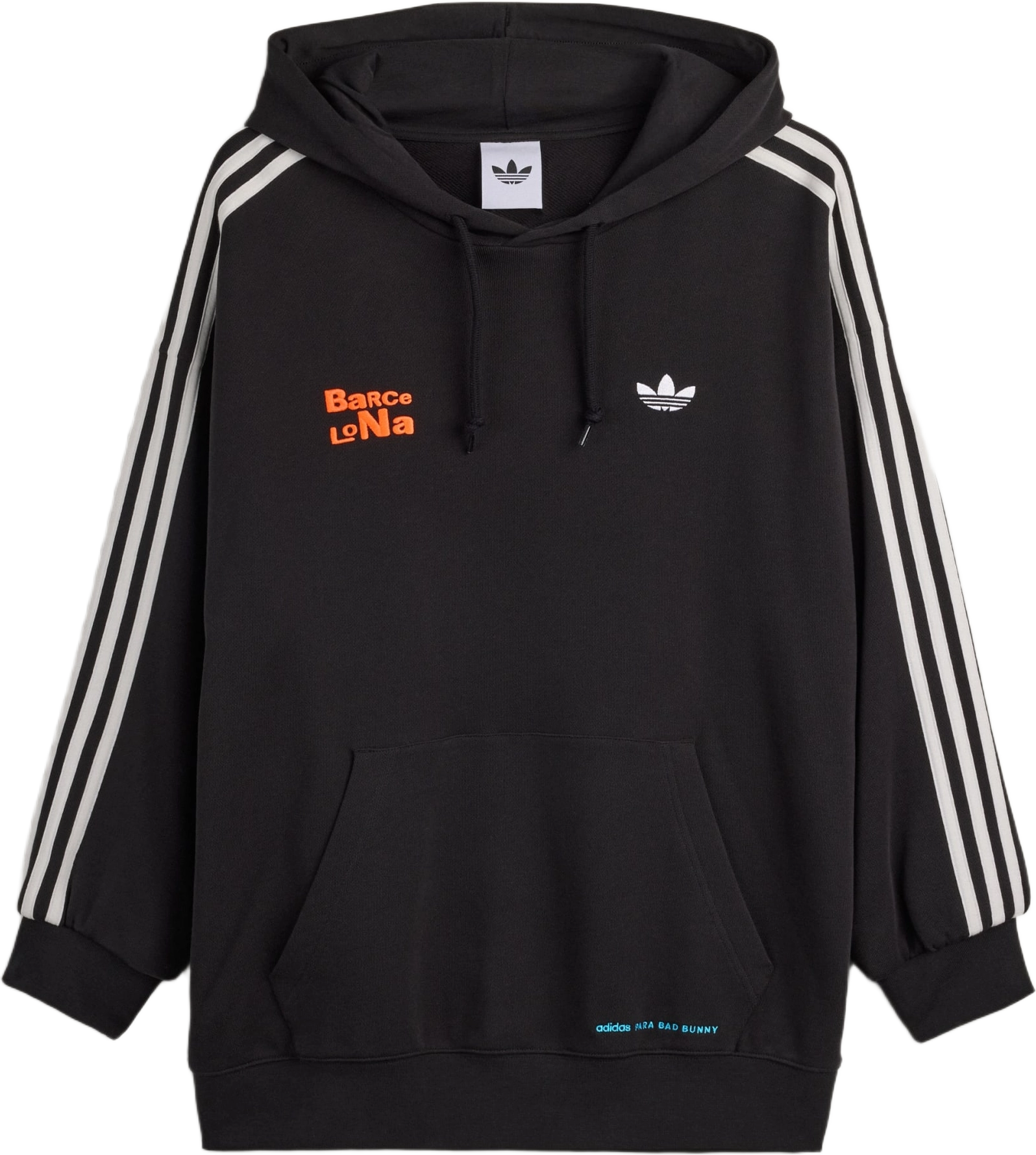 Bad Bunny x adidas Hoodie Barcelona "Black"- LH0426