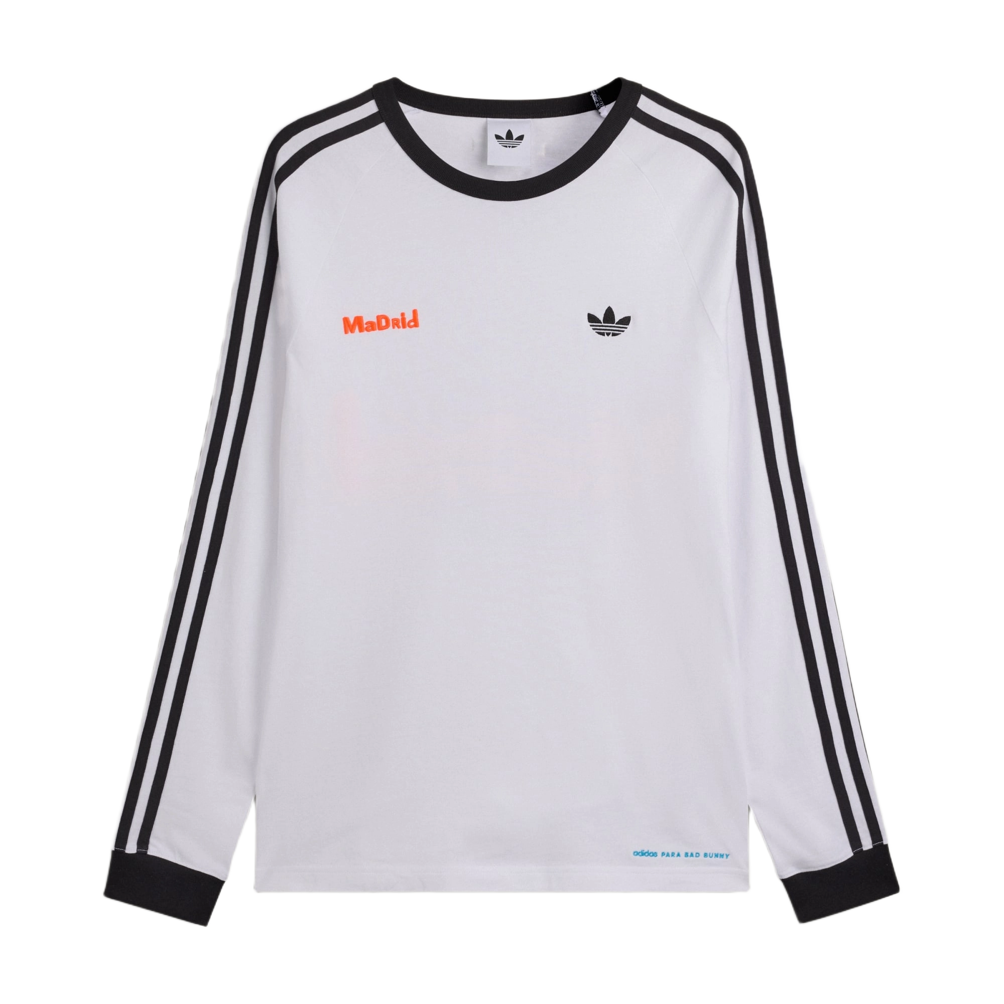 Bad Bunny x adidas LS T-Shirt Madrid "White"- LH0425