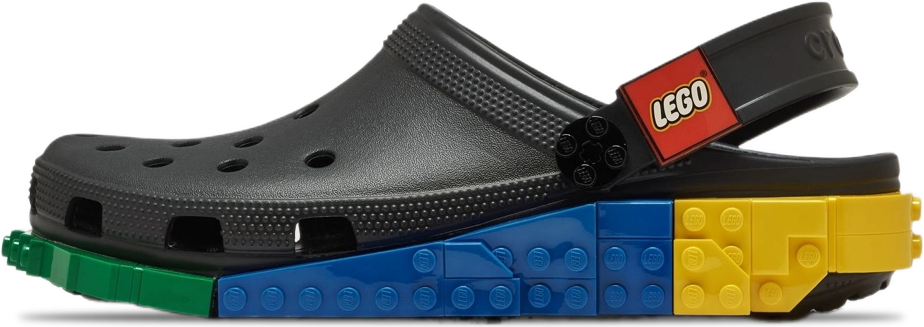 LEGO x Crocs 4LW System Clog "Black Multi"- 211873-001