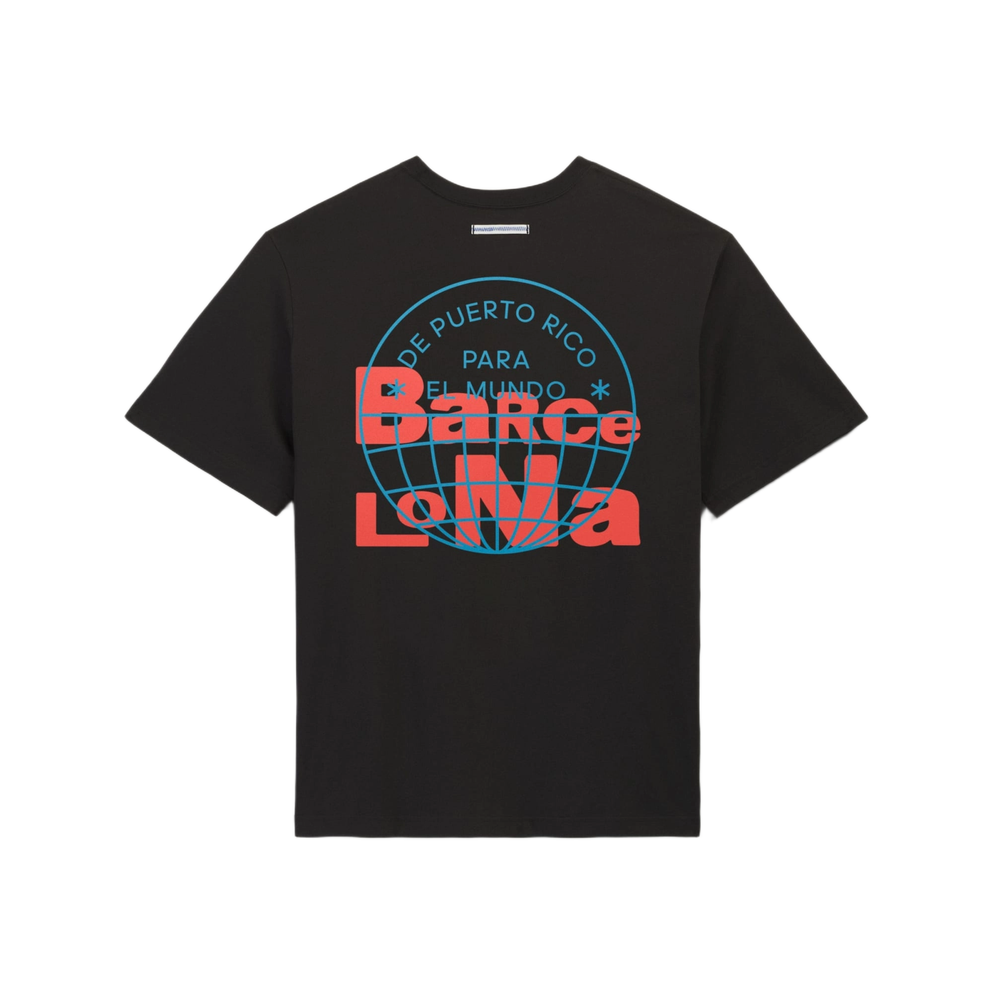 Bad Bunny x adidas DTMF Barcelona Merch T-Shirt "Black"- KW8064