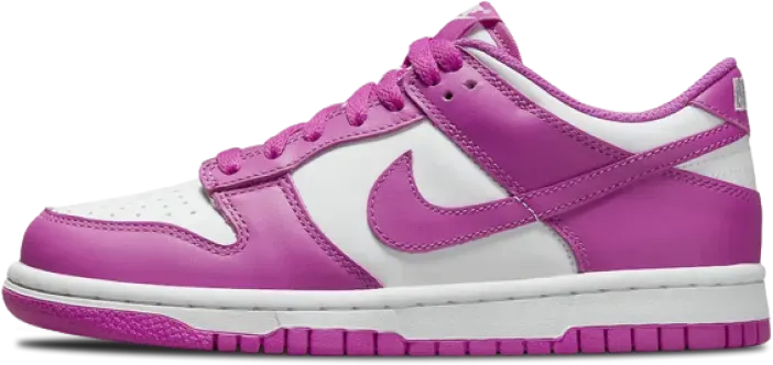 Nike Dunk Low GS "ACTIVE FUCHSIA"- FJ0704-100
