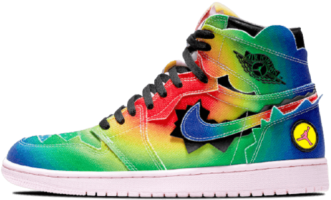 Nike x J Balvin Air Jordan 1 High OG "MULTI-COLOR"- DC3481-900